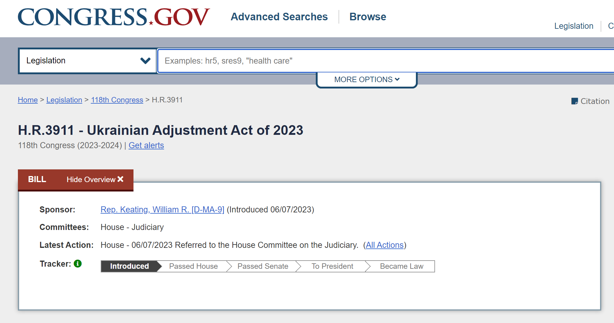 What to Know about the Proposed Ukrainian Adjustment Act Bill ...
