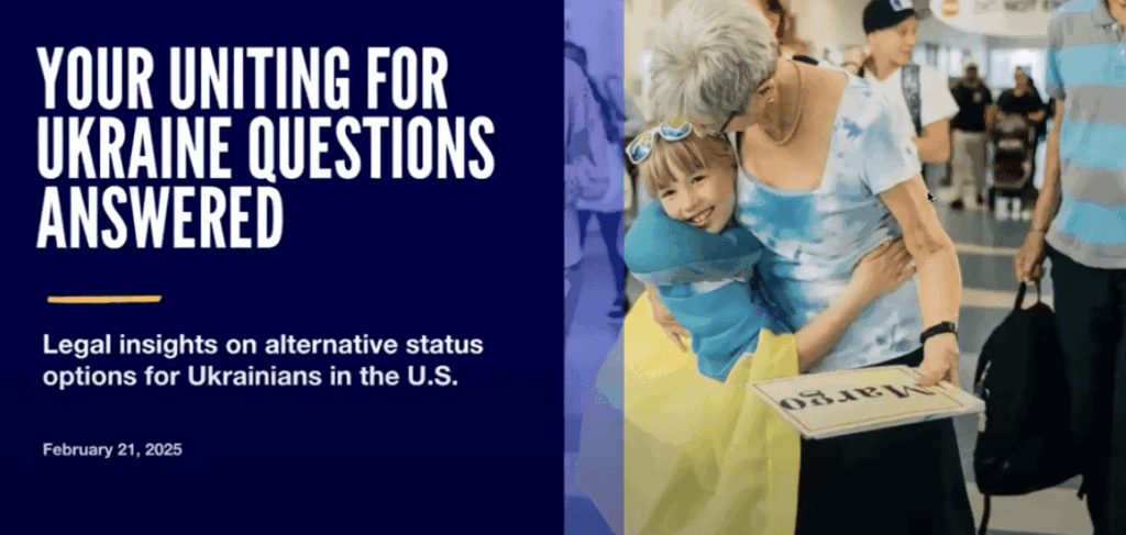 Webinars – Ukraine Immigration Task Force